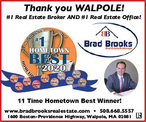 Here's an alt tag for the image: Brad Brooks, Walpole's #1 real estate ...