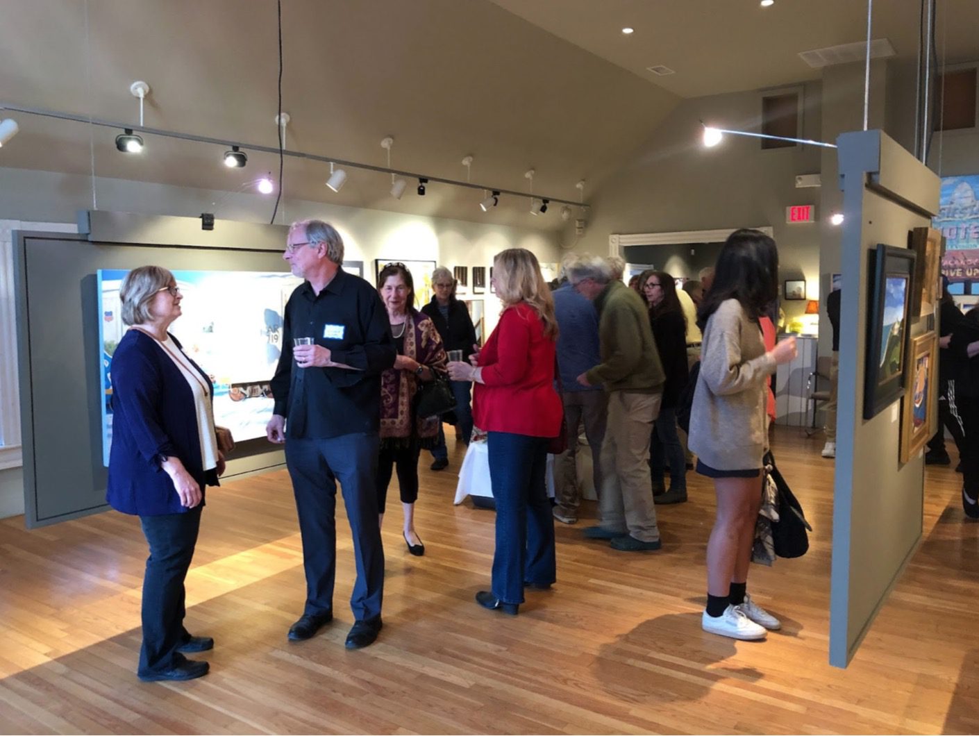 Opening reception at The Zullo - Hometown Weekly
