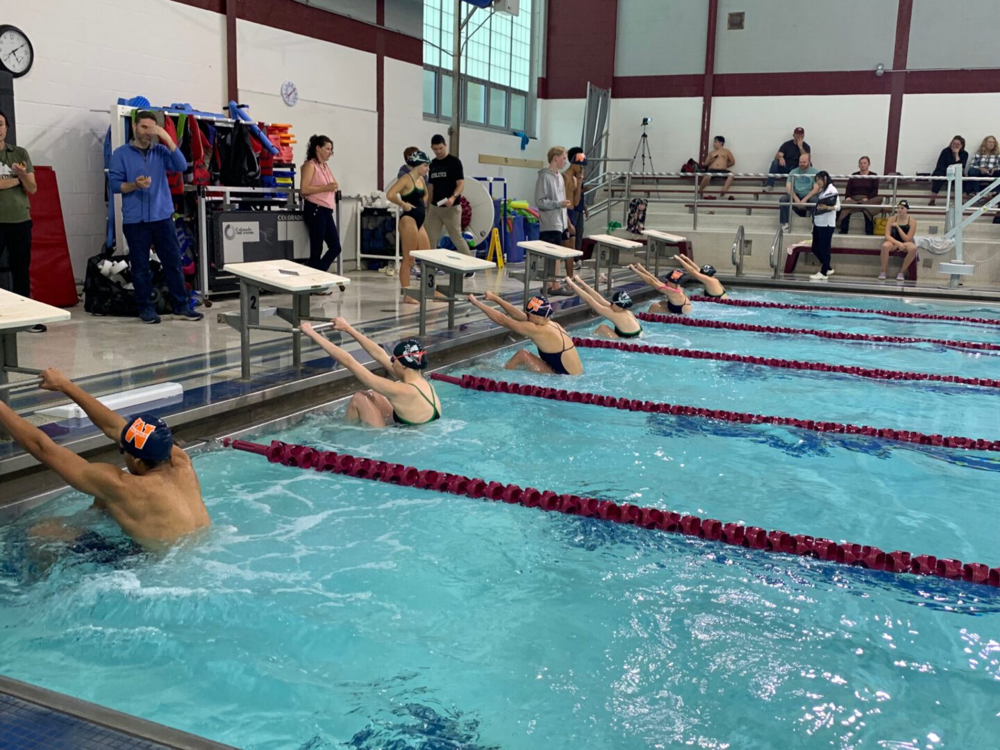 Walpole swimming reaches for sectionals - Hometown Weekly