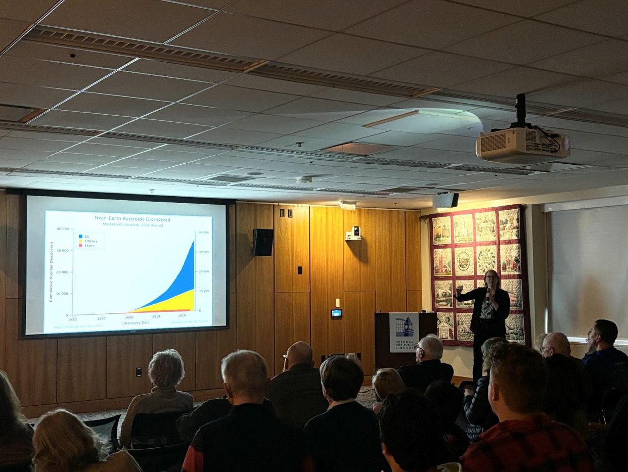 Dr. Nugent discusses asteroids at NFPL - Hometown Weekly