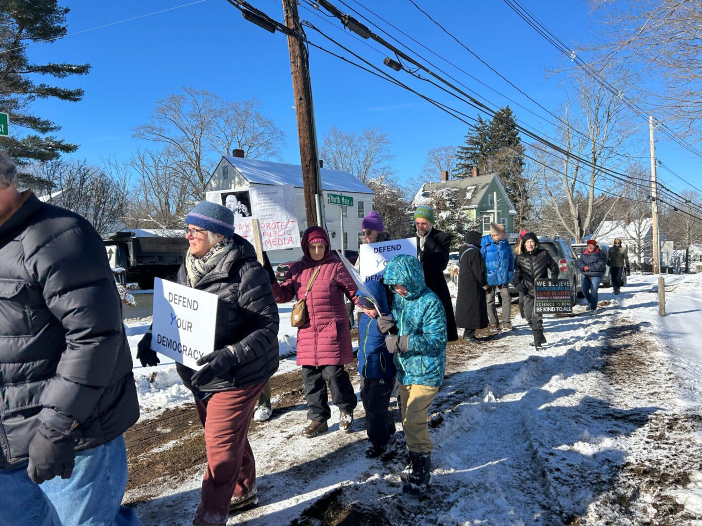 Peace Abbey holds peaceful protest - Hometown Weekly